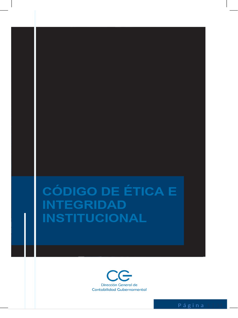 Codigo de Etica - DIGECOG Actual21039 - 09.12.2022 | PDF | Contabilidad ...