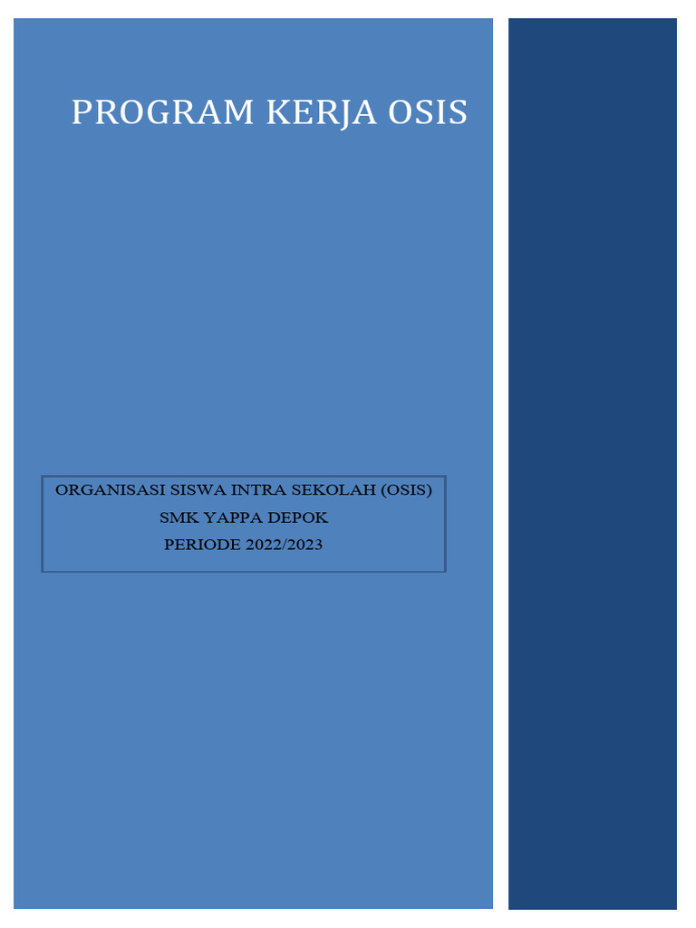 Program OSIS 2022-2023 | PDF