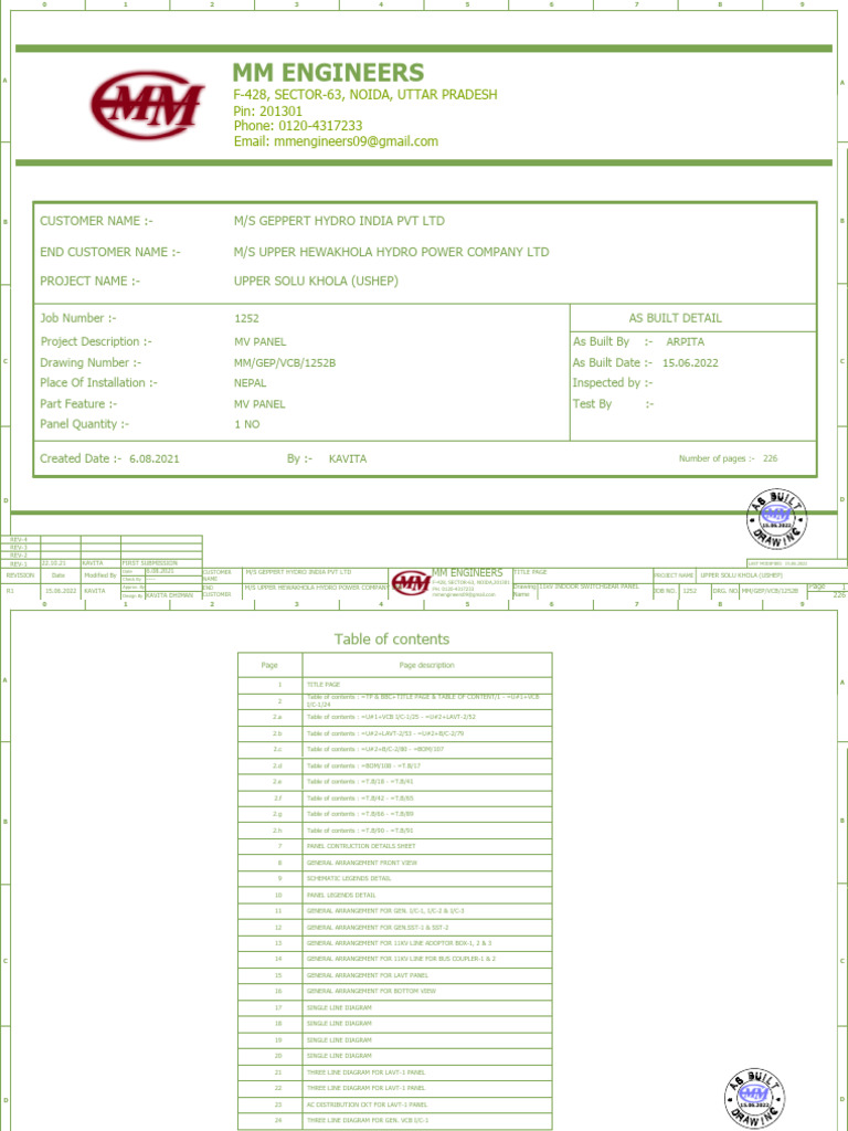 Upper Solu-Vcb Panel | PDF | Manufactured Goods | Electromagnetism