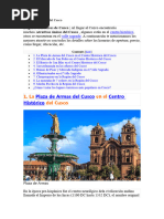 Cusco: Capital Arqueológica del Perú | PDF | Imperio Inca