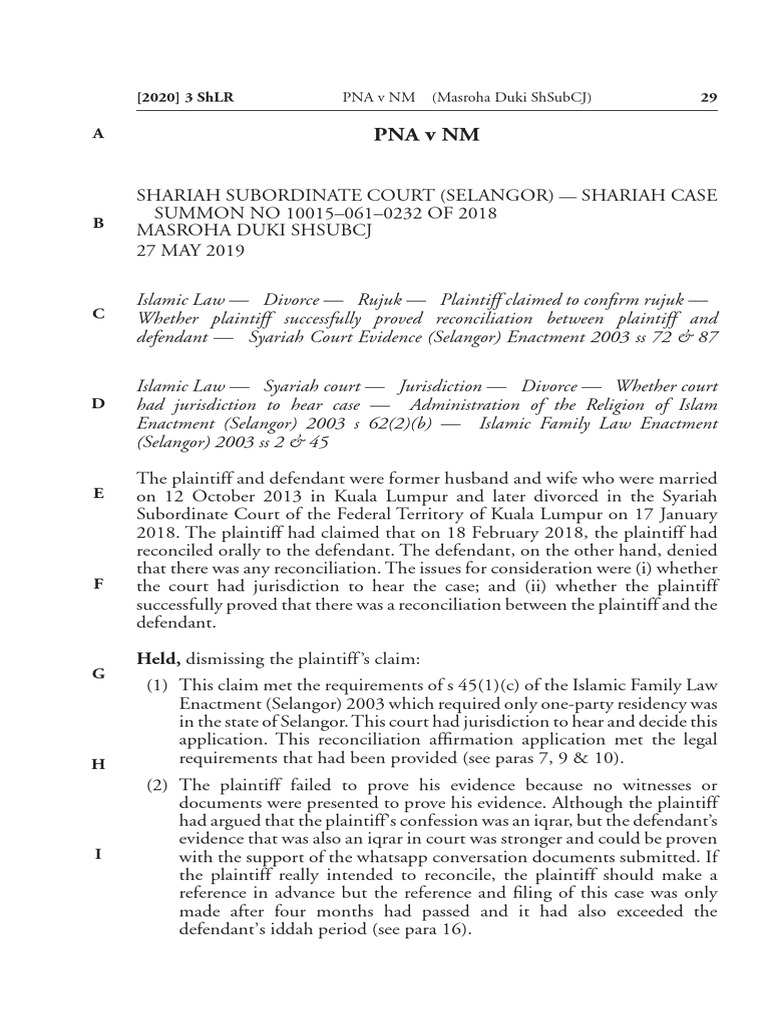 PNA V NM (2020) 3 SHLR 29 | PDF | Justice | Crime & Violence