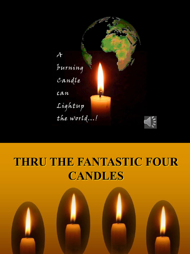 Fantastic Four Candles | PDF