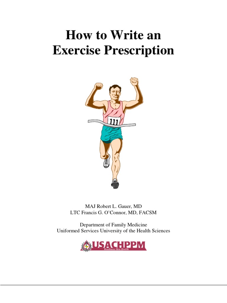 Exercise Prescription Guidelines | PDF | Physical Exercise | Diabetes ...