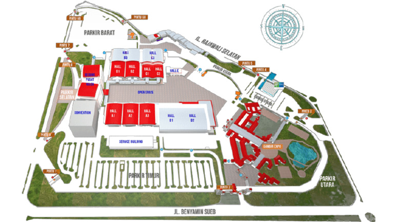 Denah Jiexpo Kemayoran | PDF