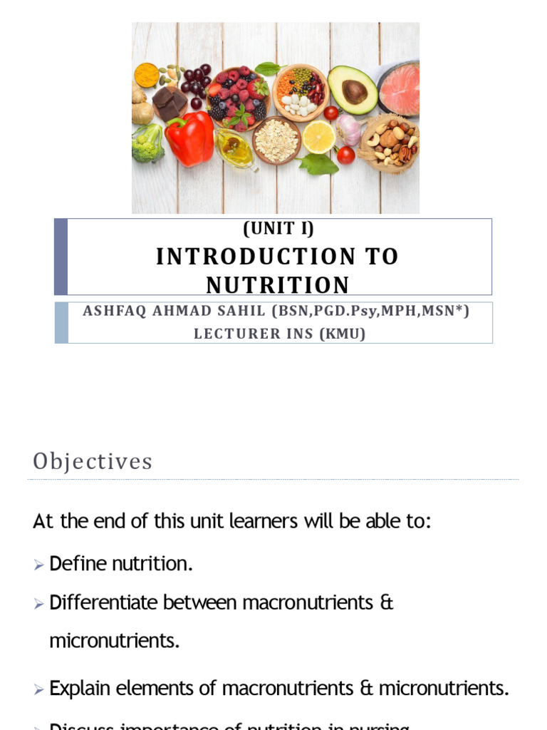 Applied Nutrition 2nd Semester Bsn Complete Notes Educational Platform