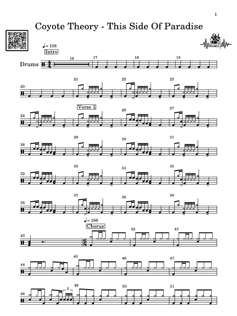 Coyote Theory - This Side of Paradise | PDF