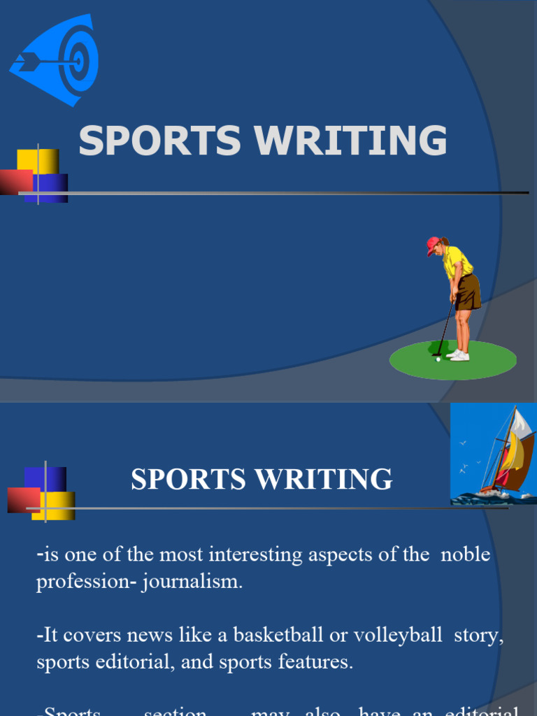 Types and Techniques of Sports Writing | PDF | Sports
