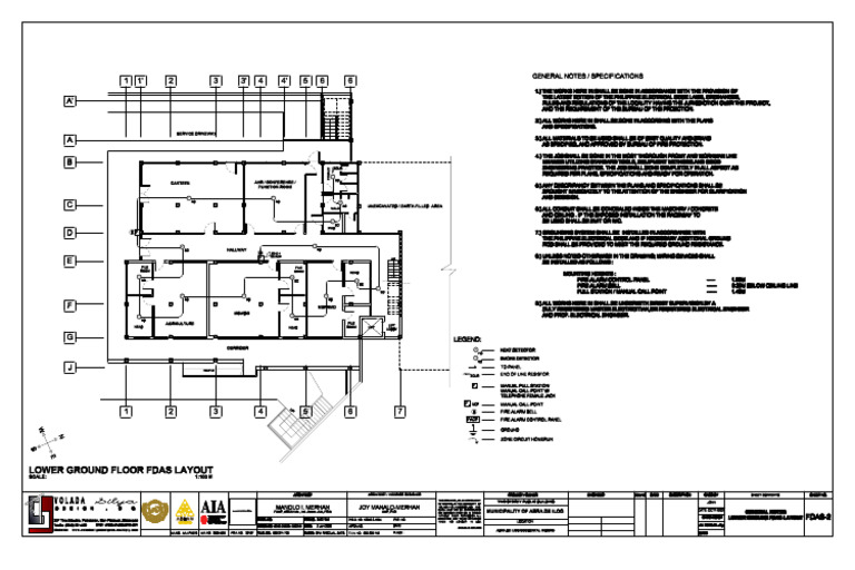 Fdas Floor Plan Sample | PDF
