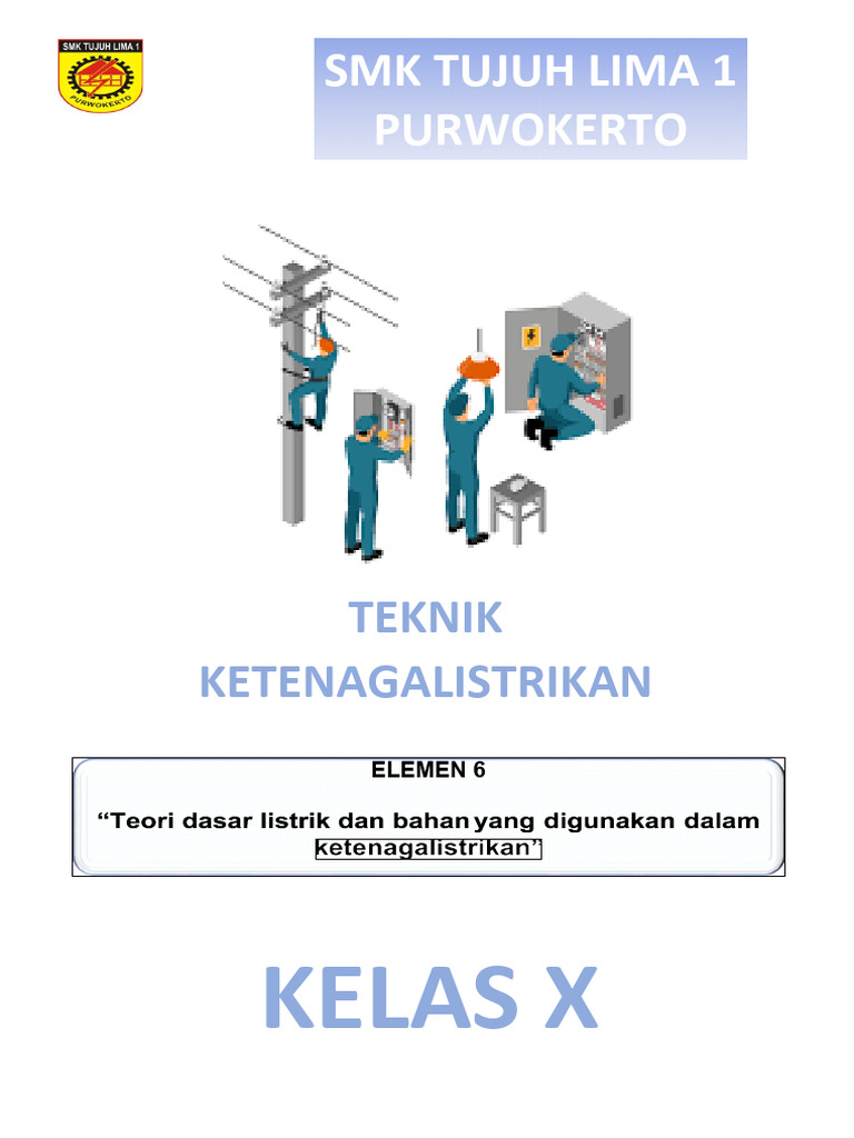 Elemen 6 DDK (Teori Dasar Listrik Dan Bahan Yang Digunakan Dalam ...