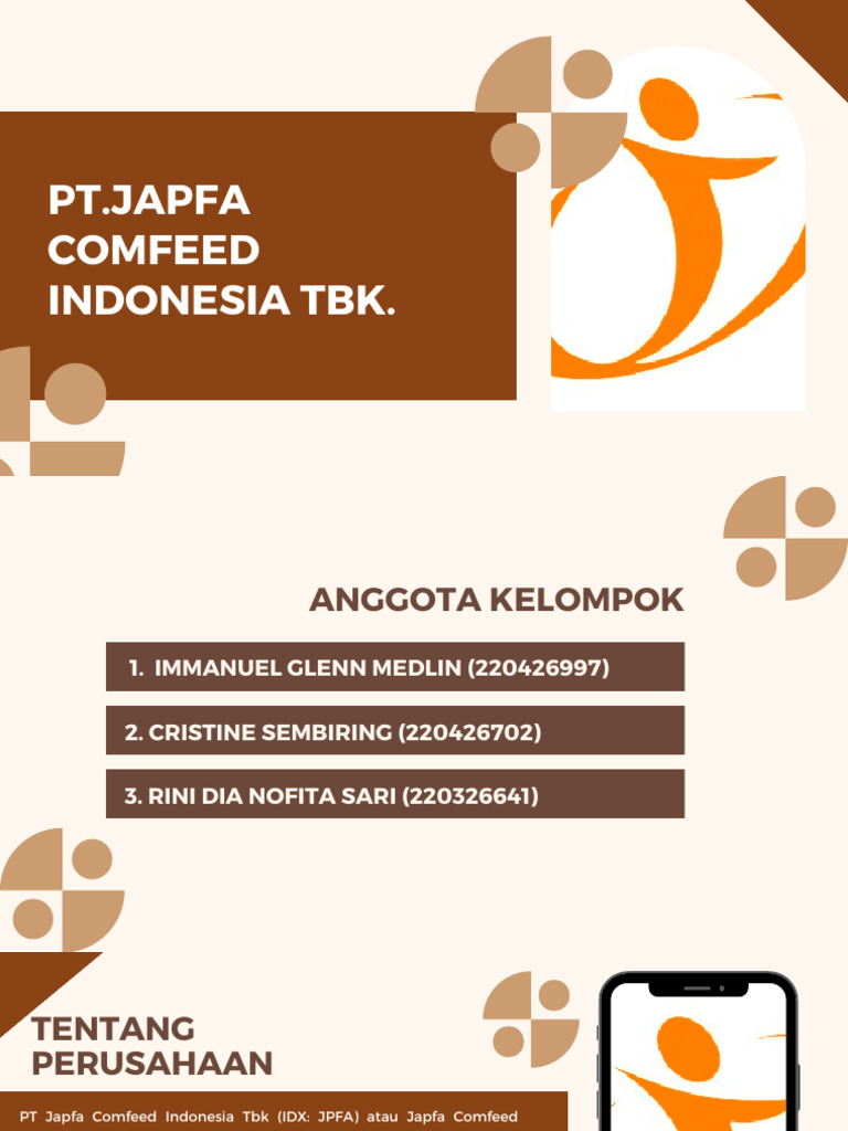 Profil Perusahaan k10 Jpfa. | PDF