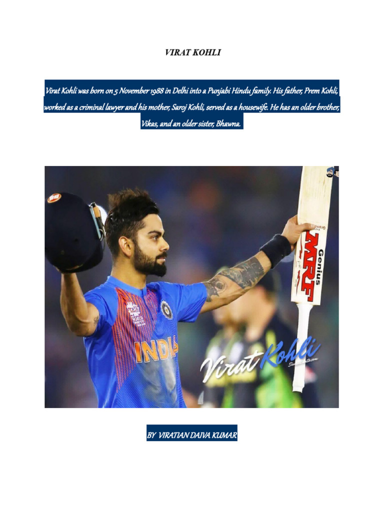 Virat Kohli | PDF Virat Kohli | PDF