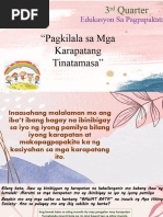 Karapatan at Tungkulin Worksheet | PDF