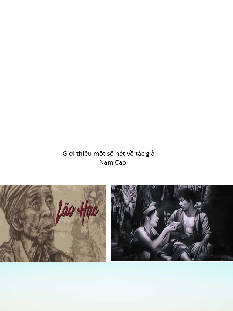 Tac Gia Nam Cao | PDF