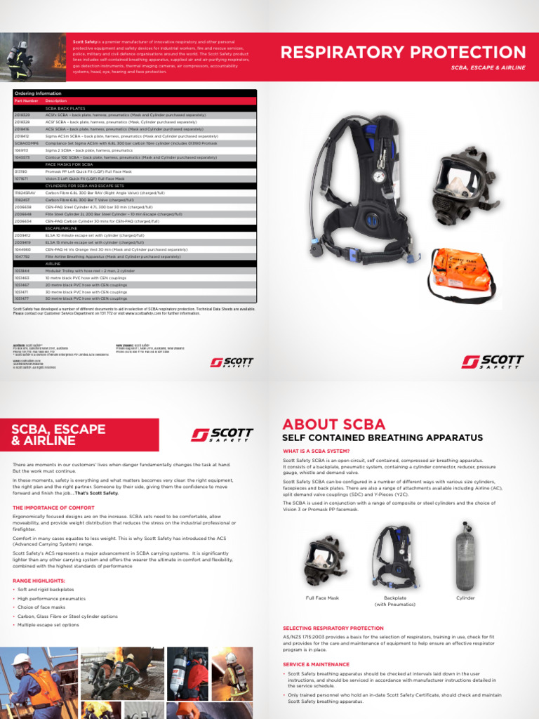 Scba Pdf Equipment Materials