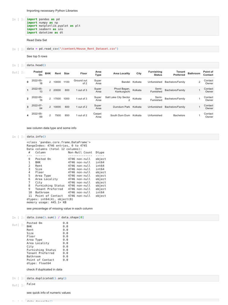 House - Price - Prediction | PDF | Computing | Applied Mathematics