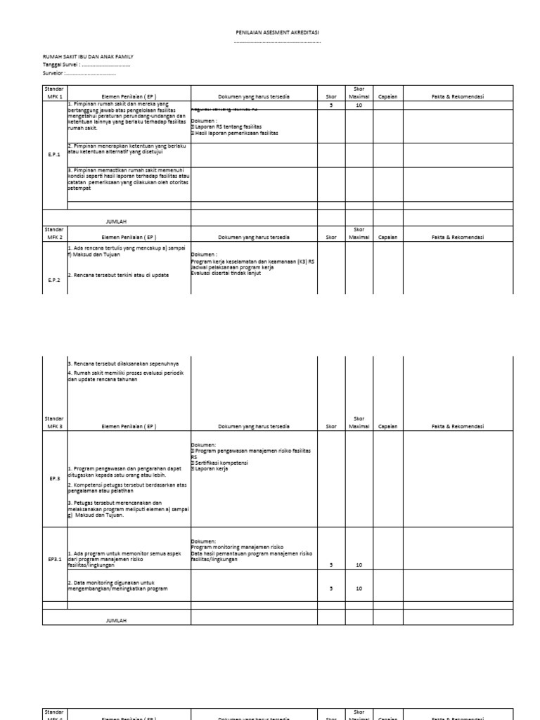 Format Penilaian Akreditasi 16 | PDF | Komputer | Teknologi & Rekayasa