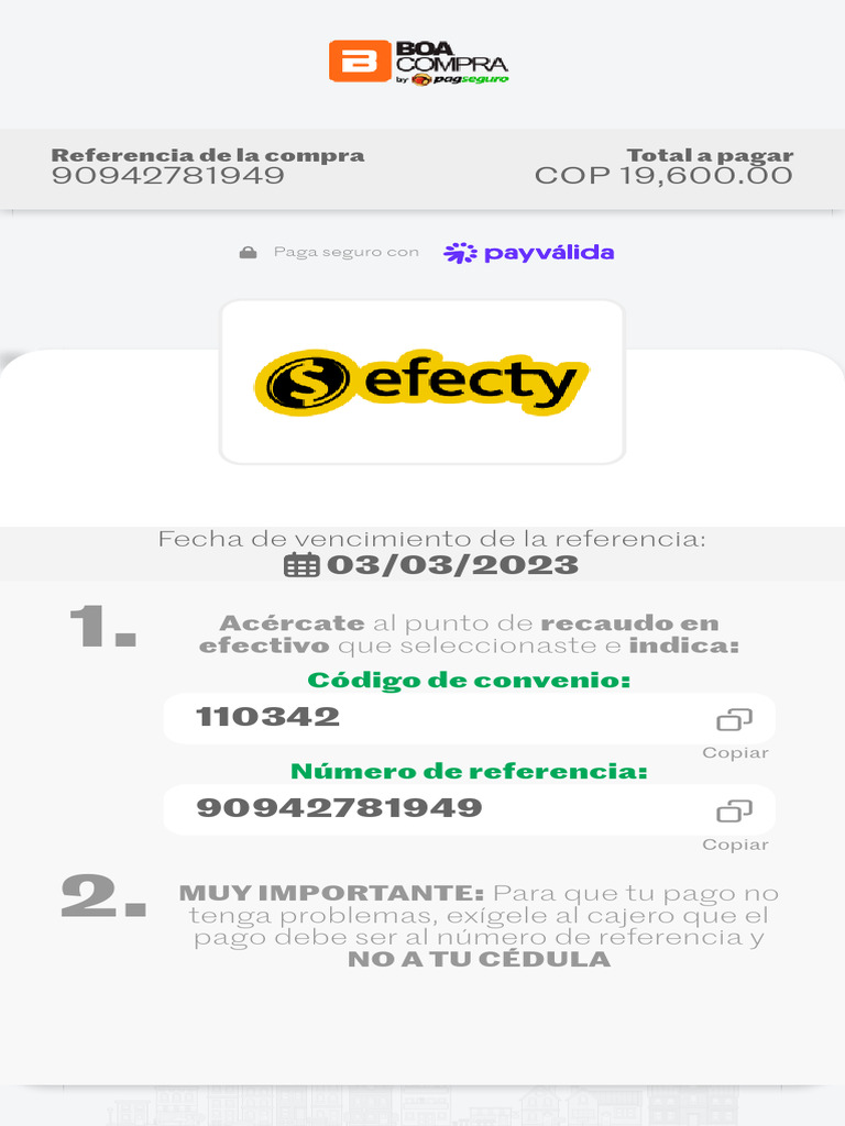 Checkout Payvalida | PDF