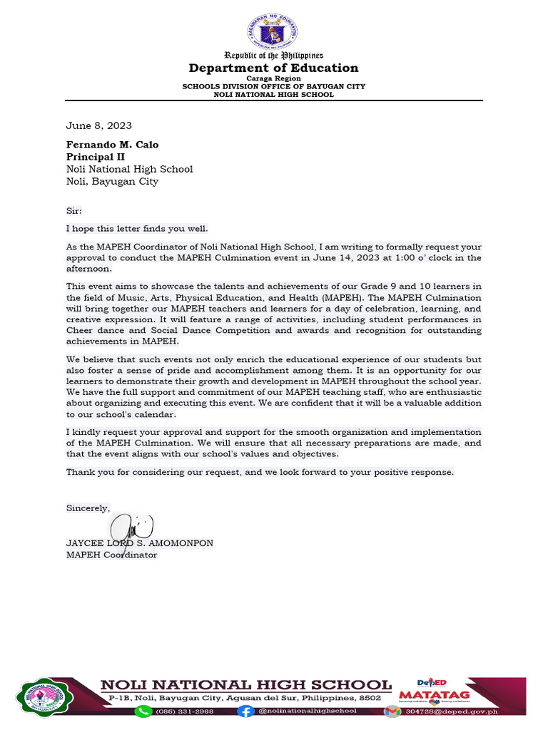 Letter Request and Reply | PDF | Learning | Behavior Modification