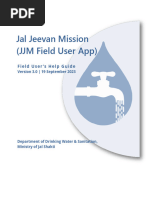 JJM App User Manual 05 05072023 Fielduser | PDF | Login | Mobile App