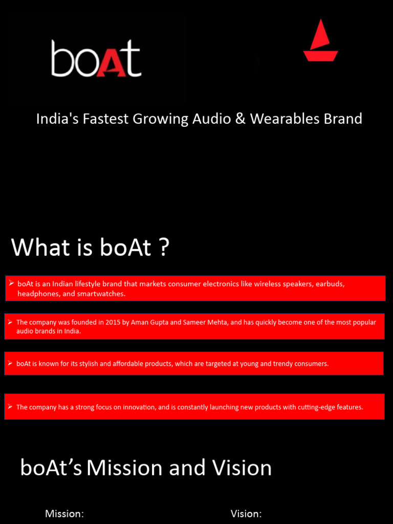 Boat Presentation | Download Free PDF | Brand | Marketing Strategy