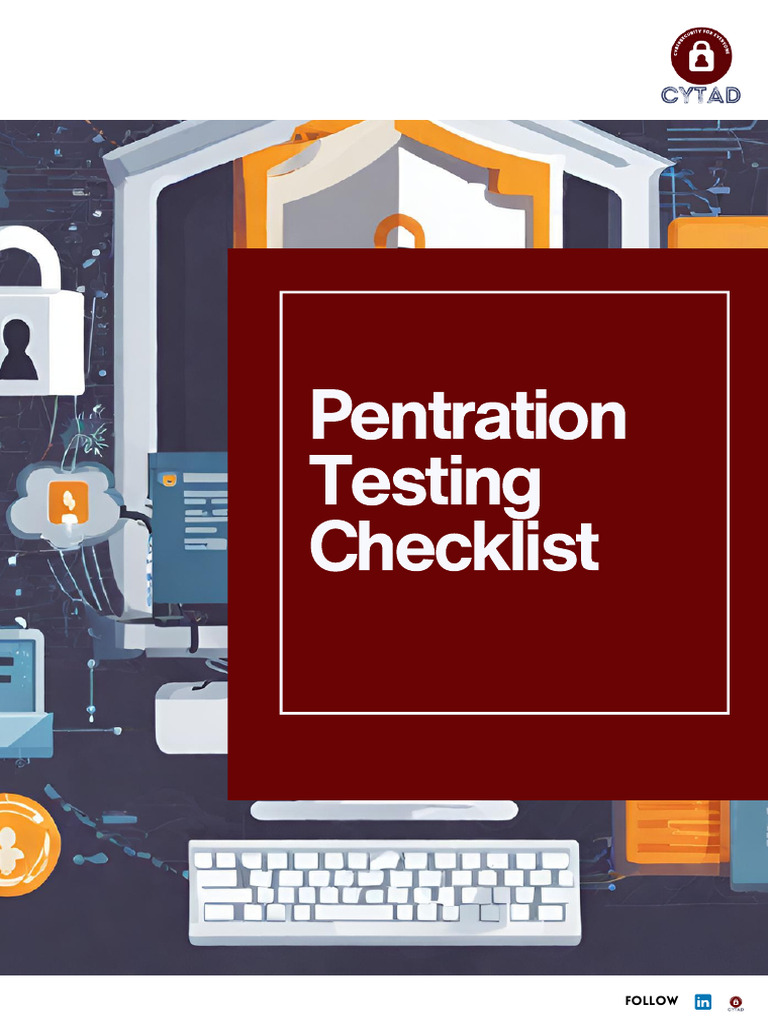 Pentration Testing Checklist PDF | PDF | Vulnerability (Computing ...