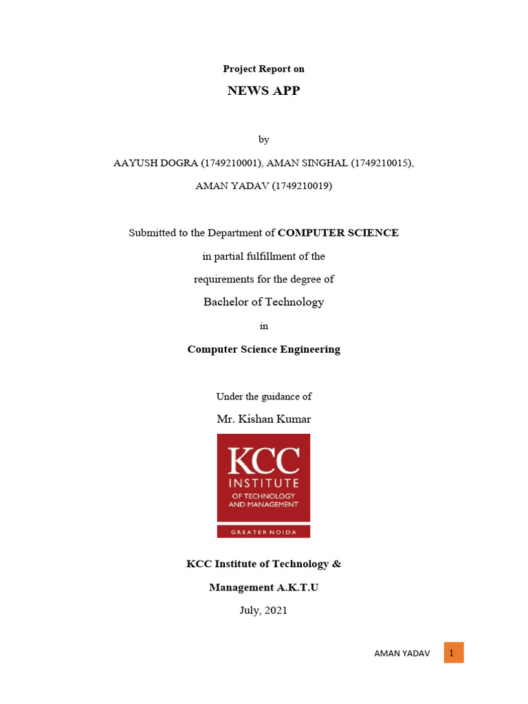 Aman Yadav | PDF | Android (Operating System) | Application Software