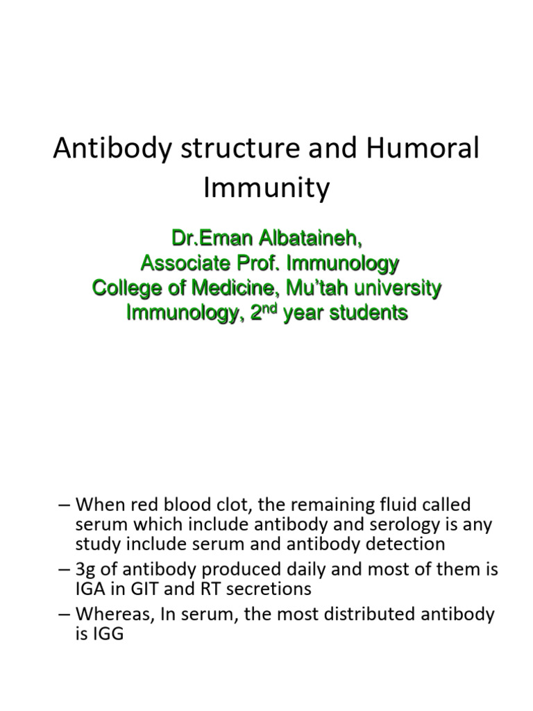 Antibody Structure 2023 | PDF | Antibody | Immunoglobulin G