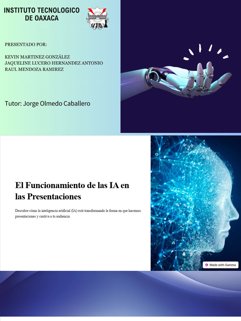 Proyecto IA en Las Diapositivas | Descargar gratis PDF | Inteligencia artificial | Inteligencia ...