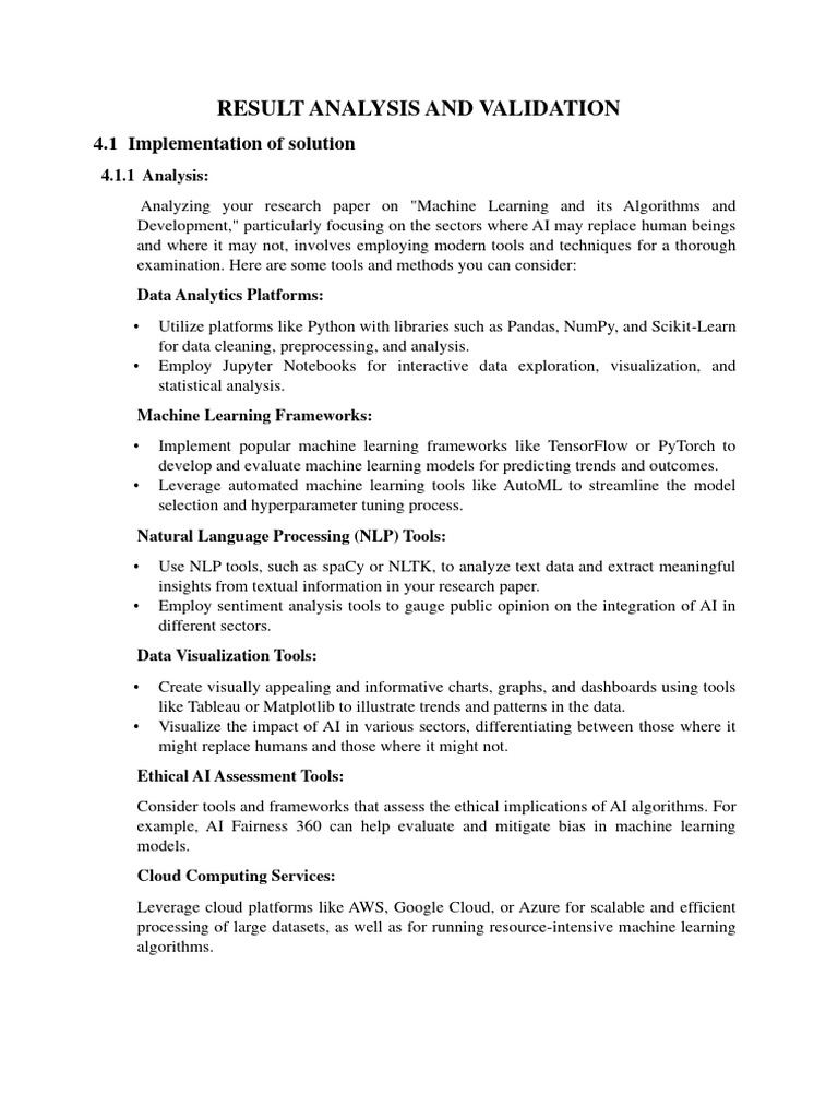 AI's Impact on Jobs: Analysis & Tools | PDF | Machine Learning | Artificial Intelligence