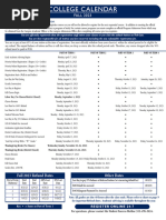 Embry-Riddle Academic Calendar 2025-2026 | PDF | Educational ...