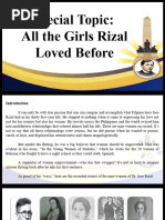 Jose Rizal Previous Girlfriends in Chronological Order | PDF | Spanish ...