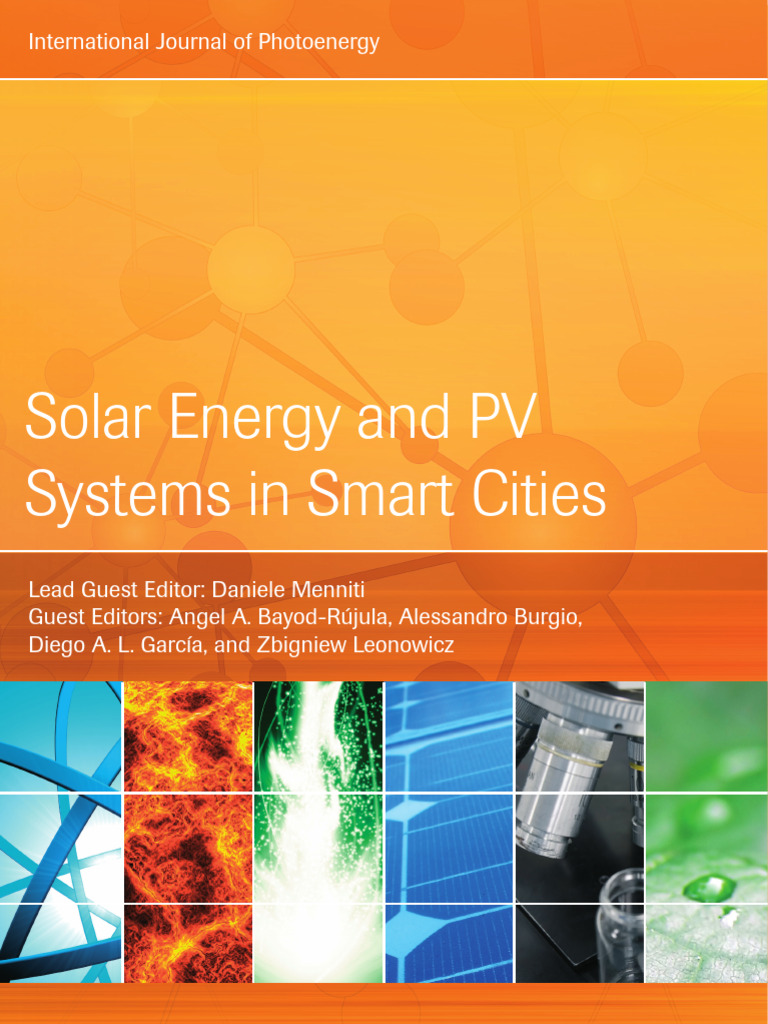 Solar Energy and PV Systems in Smart Cities: International Journal of ...