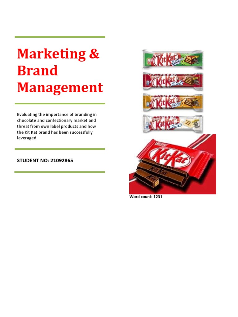 Leveraging The Kit Kat Brand | PDF | Brand | Nestlé