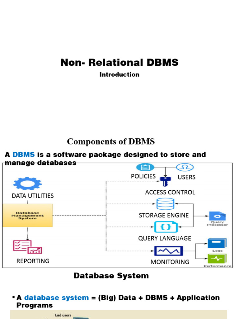 Non Relational DBMS | PDF