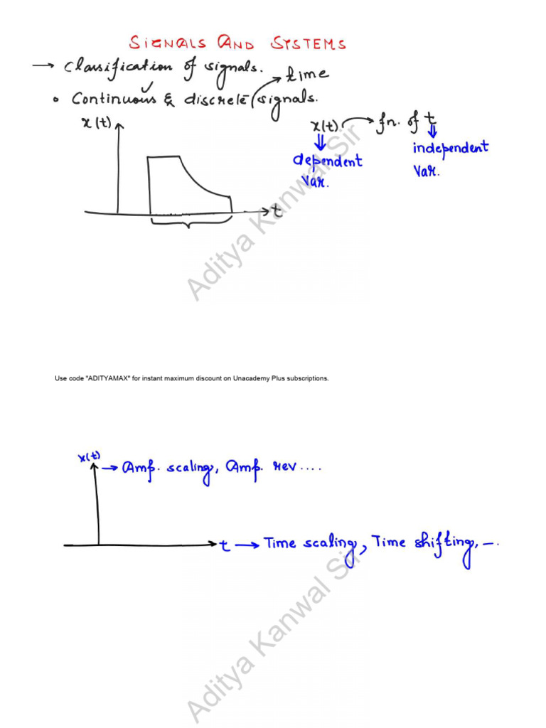 Signal and System Merged | PDF | Telecommunications | Telecommunications Engineering
