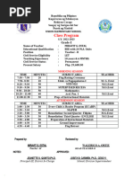 DLL Cover Page Template | PDF