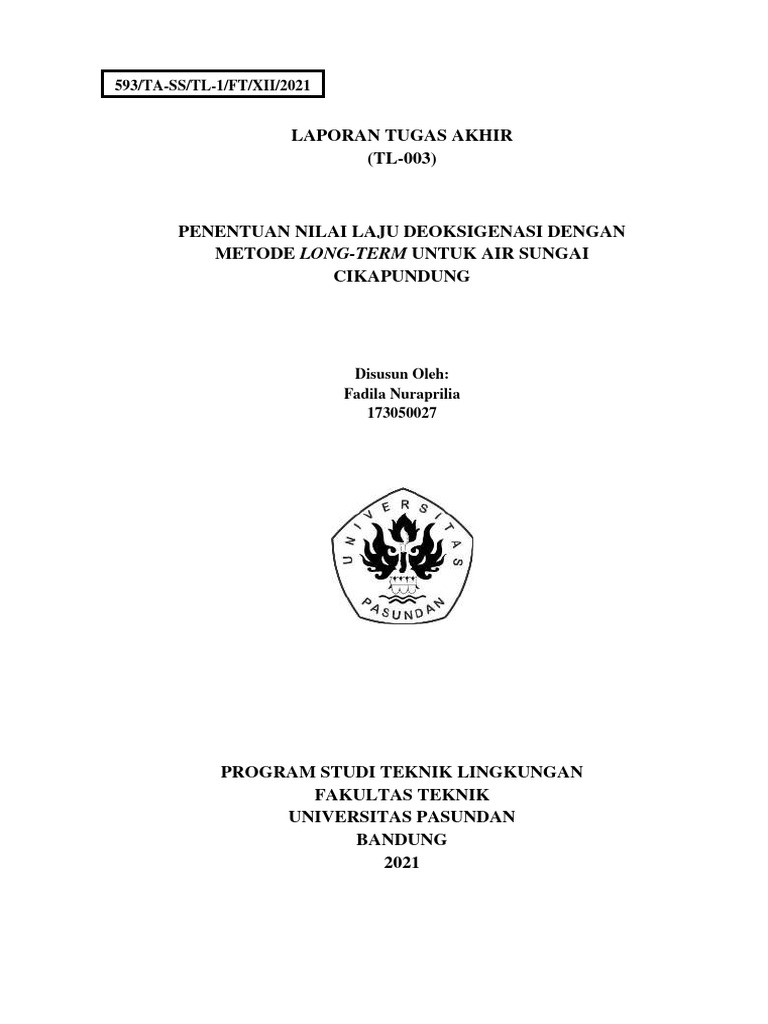 Draft Laporan SIDANG TA 173050027 | PDF