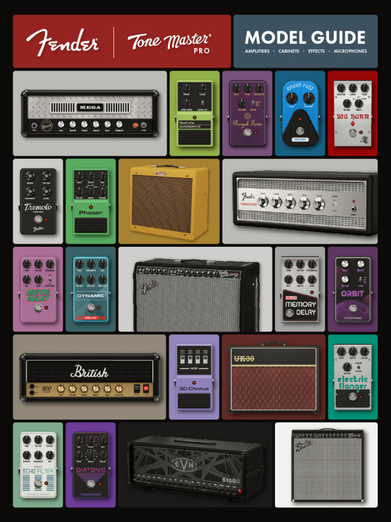 OM - 2274900000 - Tone Master Pro Model Guide - English | PDF ...