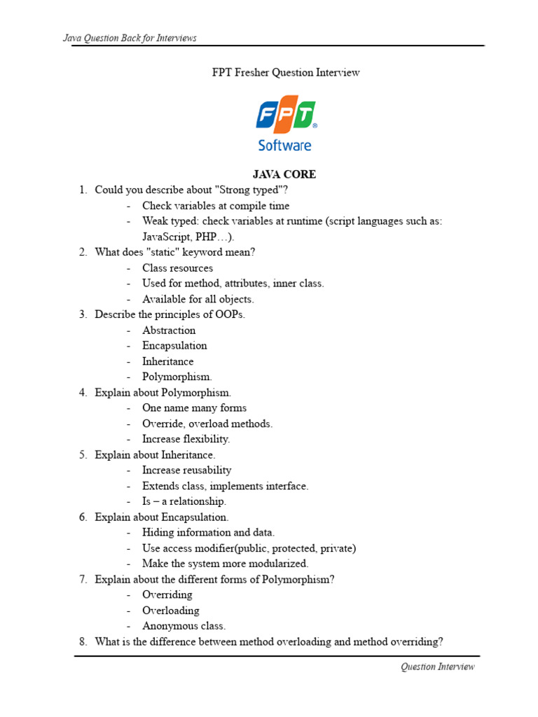 Question Bank - Docx 1 | PDF | Method (Computer Programming) | Inheritance (Object Oriented ...