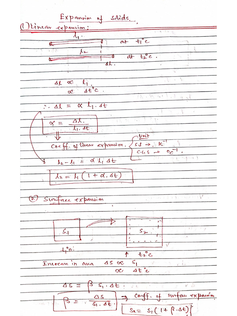 Expansion of Solids and Liquids Kothin o Torol Podarther Prosaron Unit 7 Chapter 5 Theory | PDF
