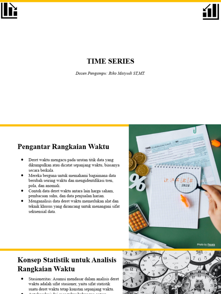 Analisis dan Aplikasi Time Series | PDF