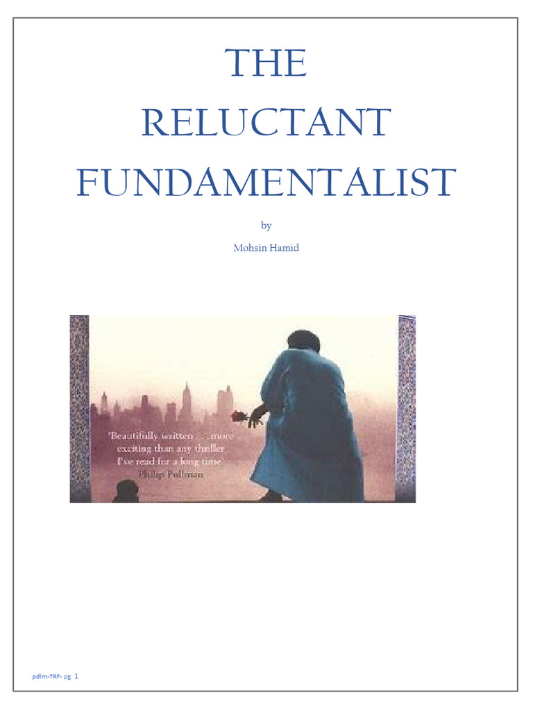 THE RELUCTANT FUNDAMENTALIST Class Study Guide | PDF | General Fiction