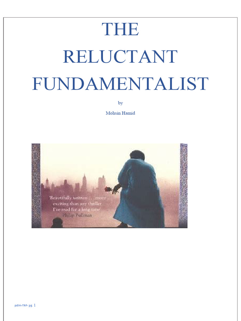 Study Guide for The Reluctant Fundamentalist | PDF | Language Arts ...