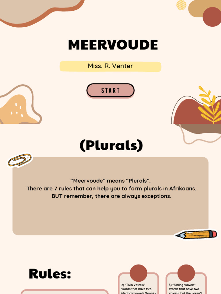 Meervoude | PDF | Linguistics | Linguistic Typology