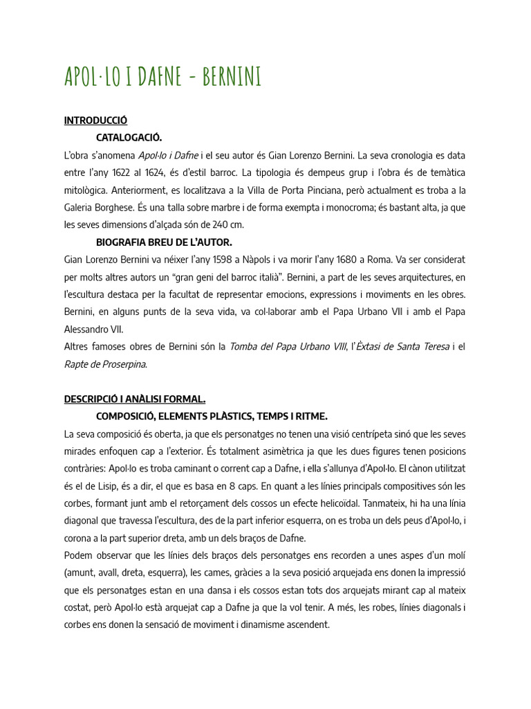 Apol Lo I Dafne | PDF
