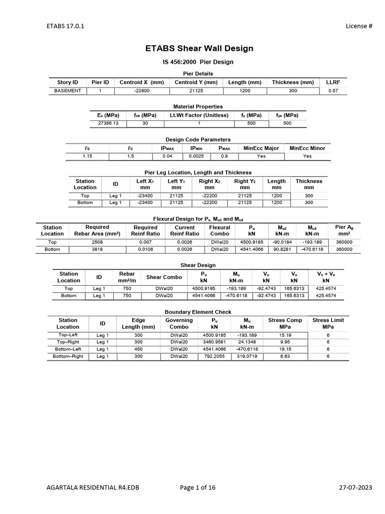 C1 Full Design | Download Free PDF | Structural Engineering | Real Estate