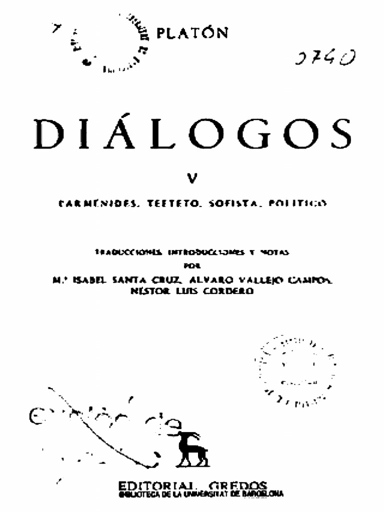 10, Teeteto, 148e 151d | PDF | Sócrates | Diálogos de Platón