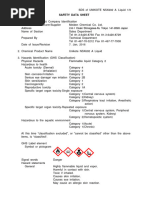 DMSO Health and Safety Information | PDF | Dimethyl Sulfoxide | Toxicity