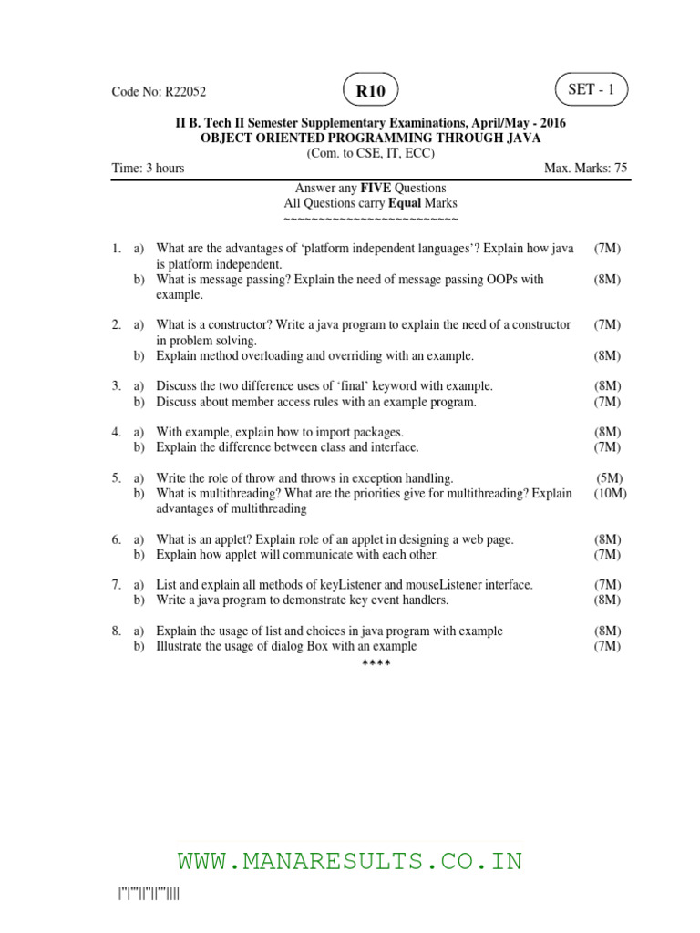 Java Using Oops 2 | PDF