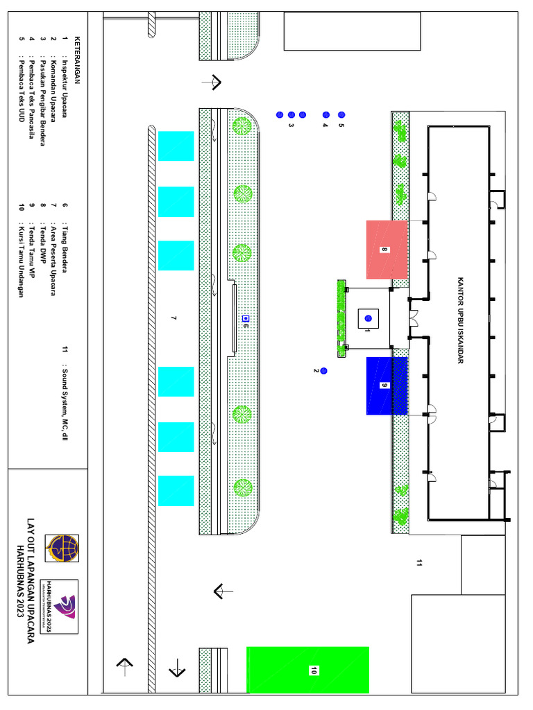 Layout Upacara Harhubnas 02 | PDF